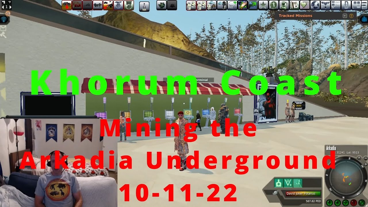 Entropia Universe - Khorum Coast Mining Arkadia Underground 10-11-22 ...