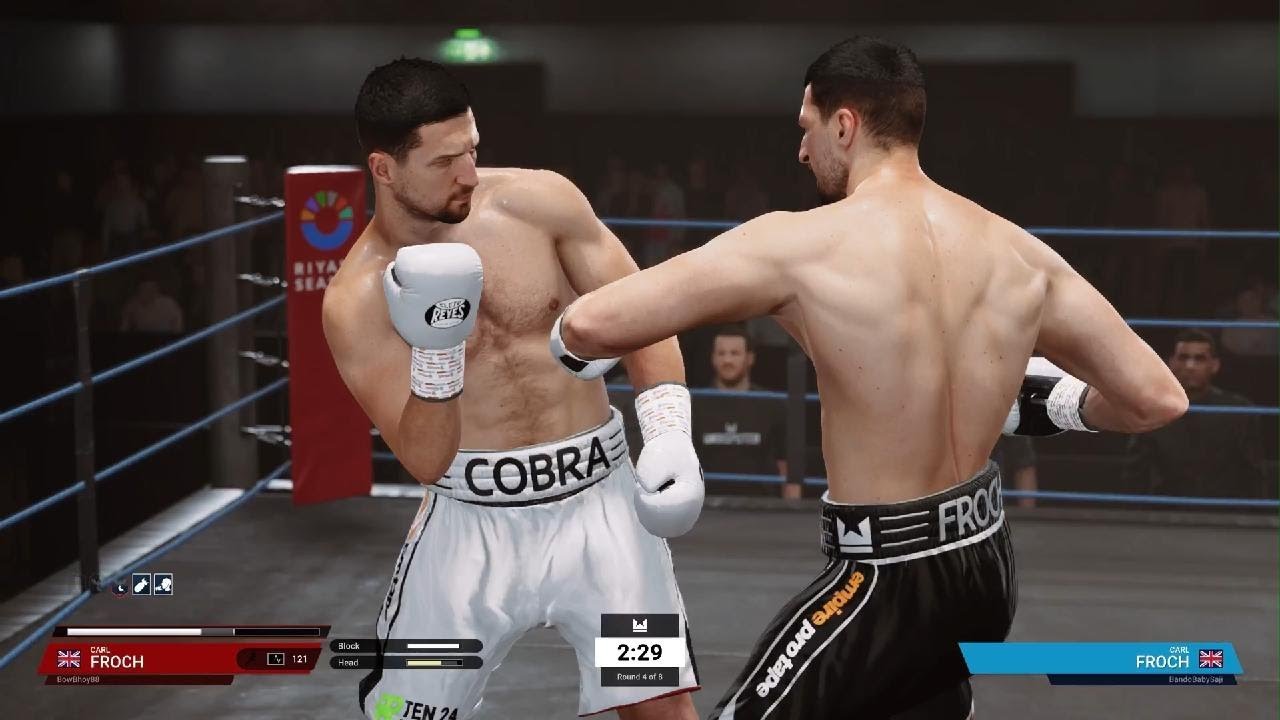 UNDISPUTED BOXING GAME | ONLINE PS5 | 3:08 LOOKS LIKE A PC CURSOR ...
