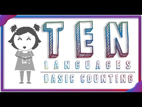 Basic Counting in 10 Languages - YouTube