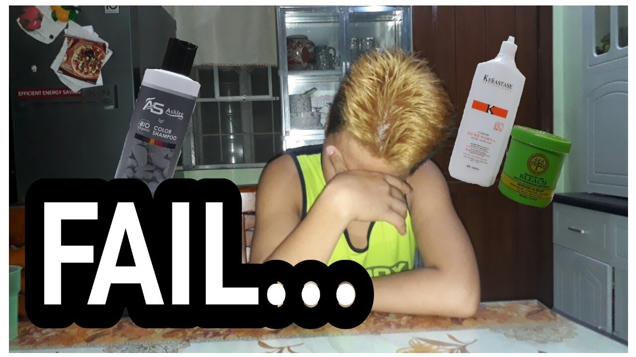 FAIL.... Using The ASHLEY SHINE Color Shampoo - YouTube