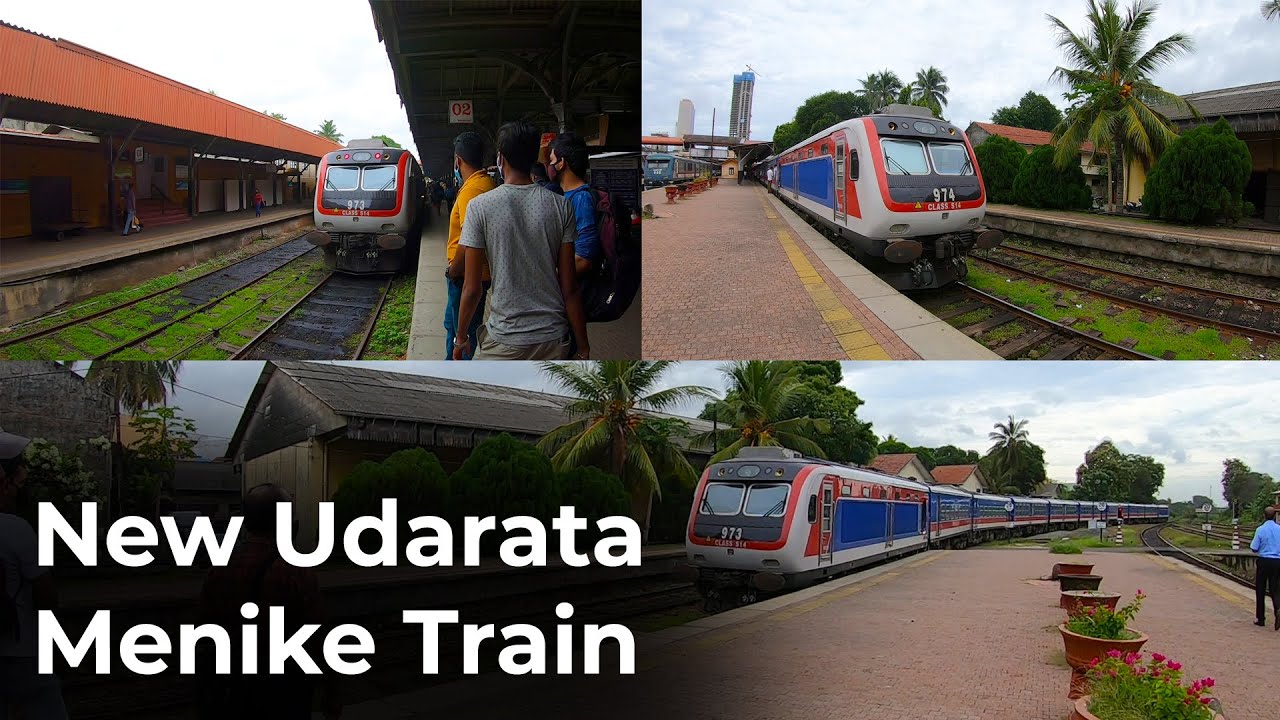 New Udarata Menike Express Train with Class S14 Arrival in Sri Lanka ...