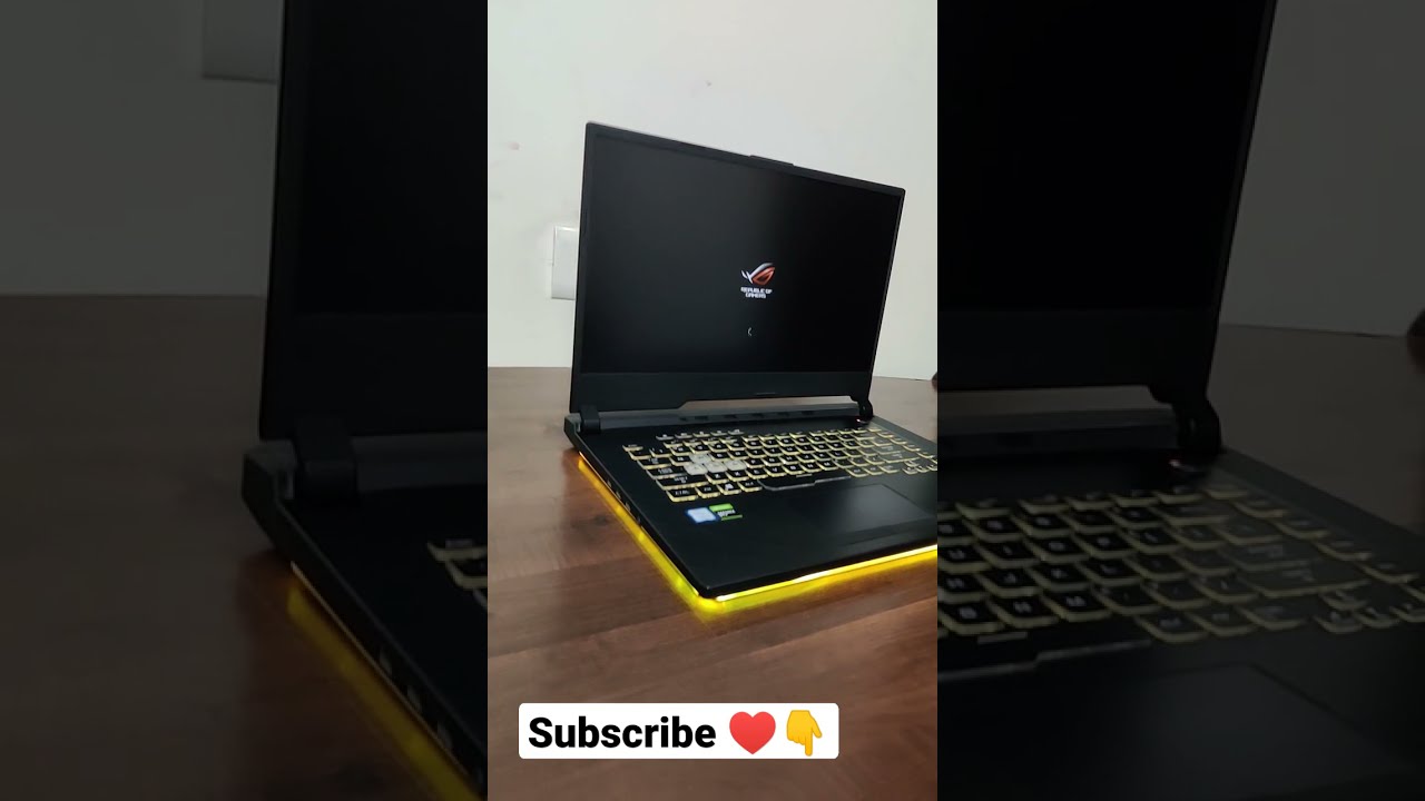 Asus Rog Strix G Windows Boot Time Test 🔥 #Shorts - YouTube