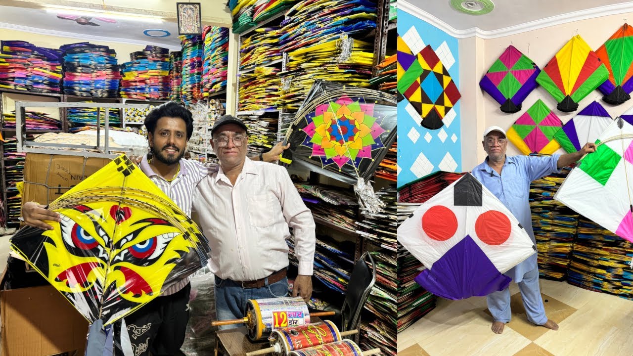 Cheapest Kite Market In Delhi | New Stock | Jaipuri Kites in Delhi ...