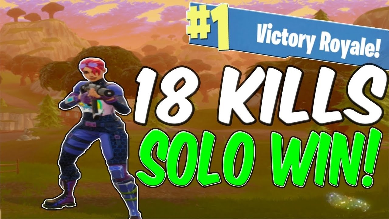 Another CRAZY Fortnite Solo WIN! (18 Kills) - Fortnite Battle Royale ...
