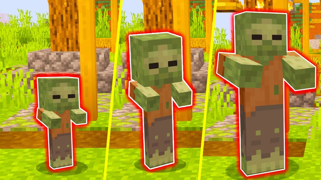 RESPONDA RÁPIDO!! BEBÊ ZOMBIE PODE CRESCER NO MINECRAFT?? ‹ Stux777 ...