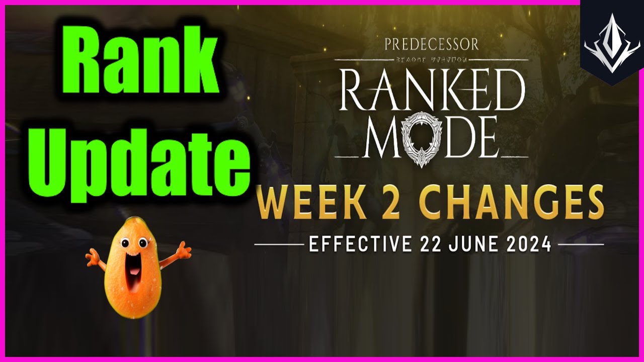 Week 2 Rank Mode Changes Update | Predecessor Game - YouTube
