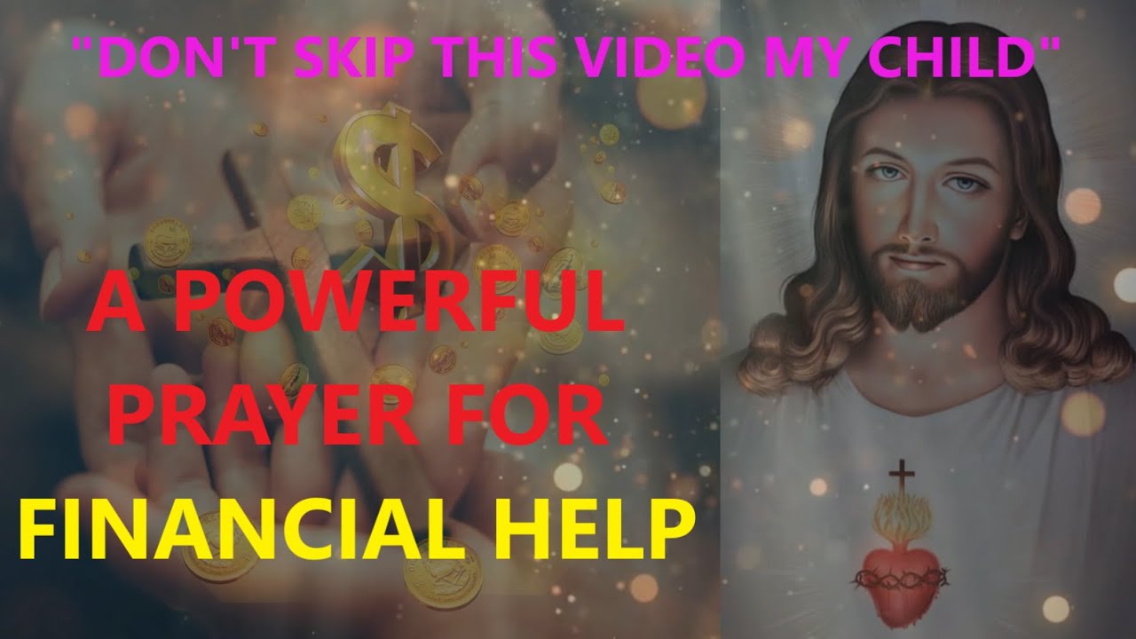 A Powerful Prayer for Financial Help - YouTube