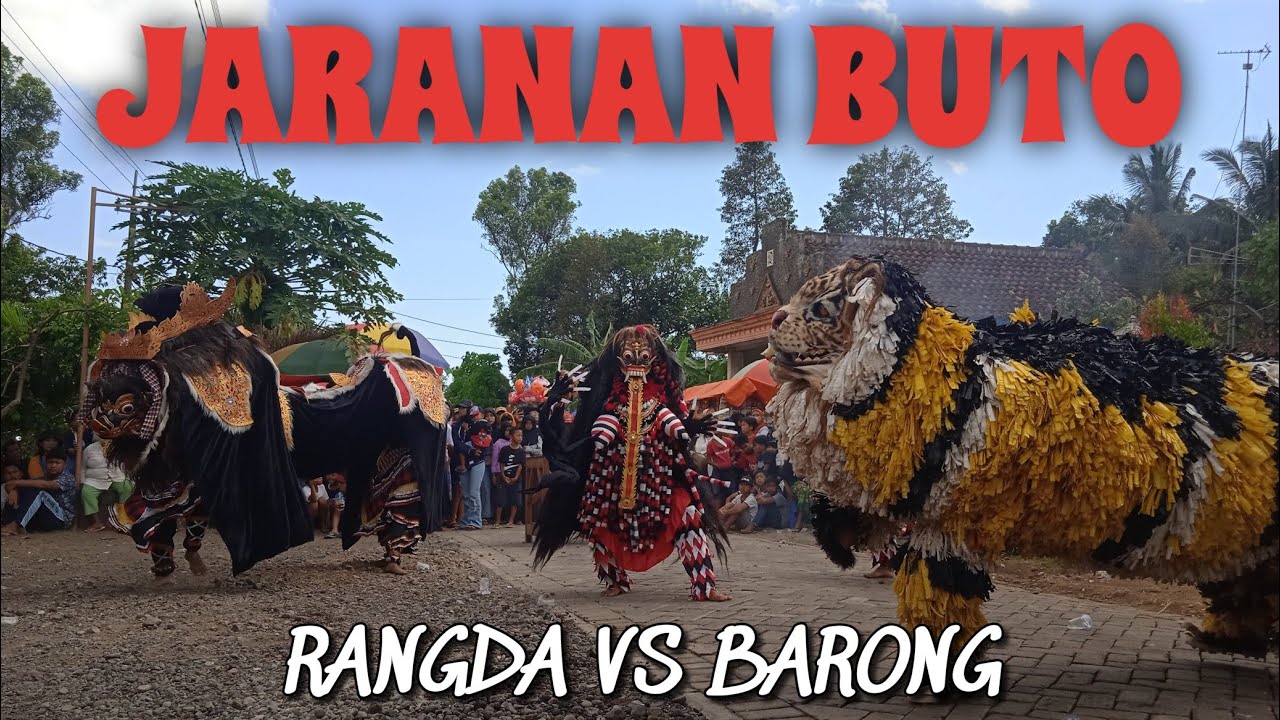 Tarian Rangda vs Barong // Jaranan Langgeng Buana - YouTube