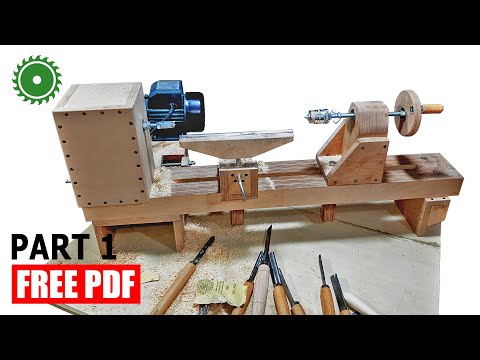 Ahşap Torna Yapımı - DIY - Bölüm # 1
