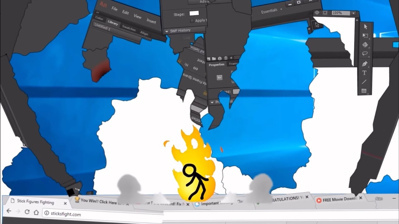 Animator vs Animation V by Alan Becker - fully voiced - YouTube