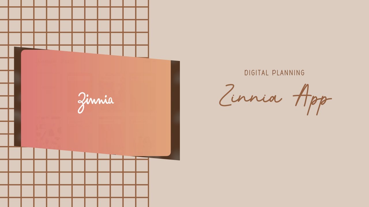OVERVIEW of the ZINNIA app for iPad | Digital Planning - YouTube