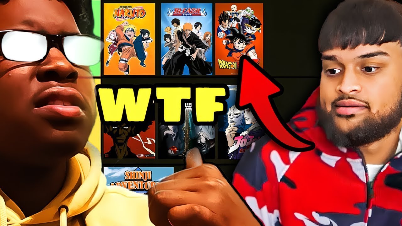 RDC ANIME TIER LIST IS............. - YouTube