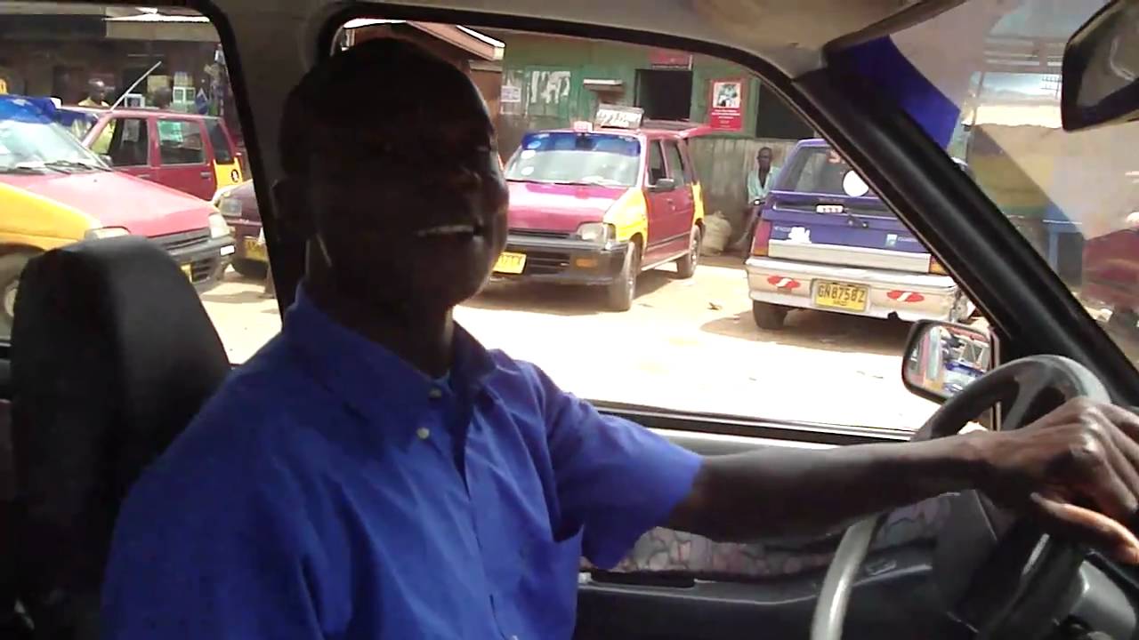 Tico Cars used as Taxis in Nkawkaw Town - YouTube