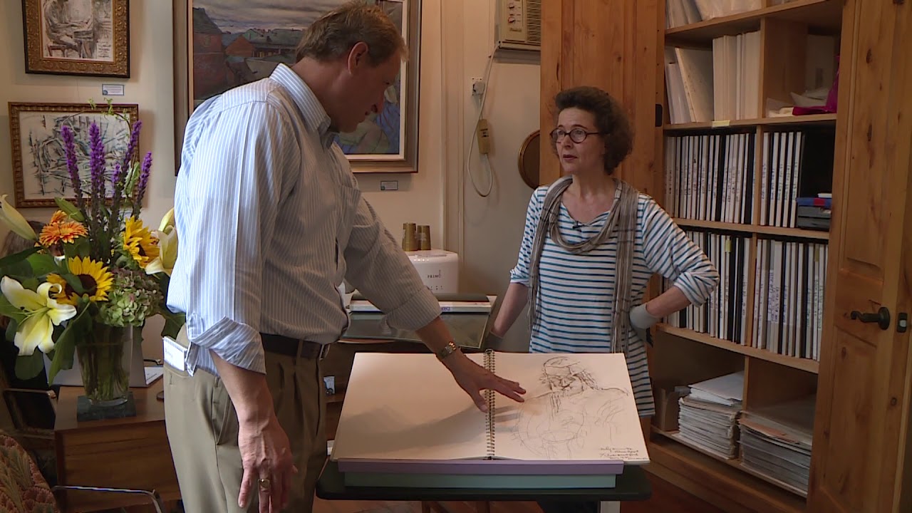 Emilie Rhys Scene By Rhys Art Gallery by Mike Hoss Communications - YouTube