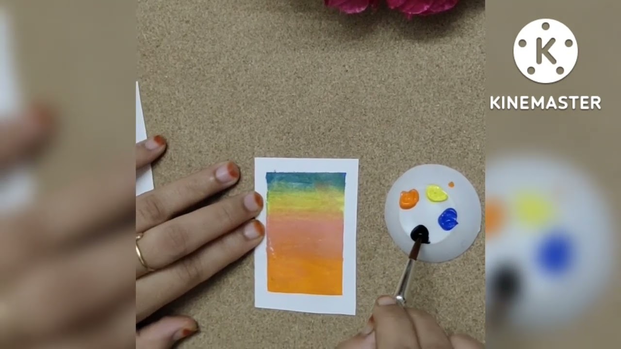 My first smallest painting // easy acrylic painting smallest ever@varma ...