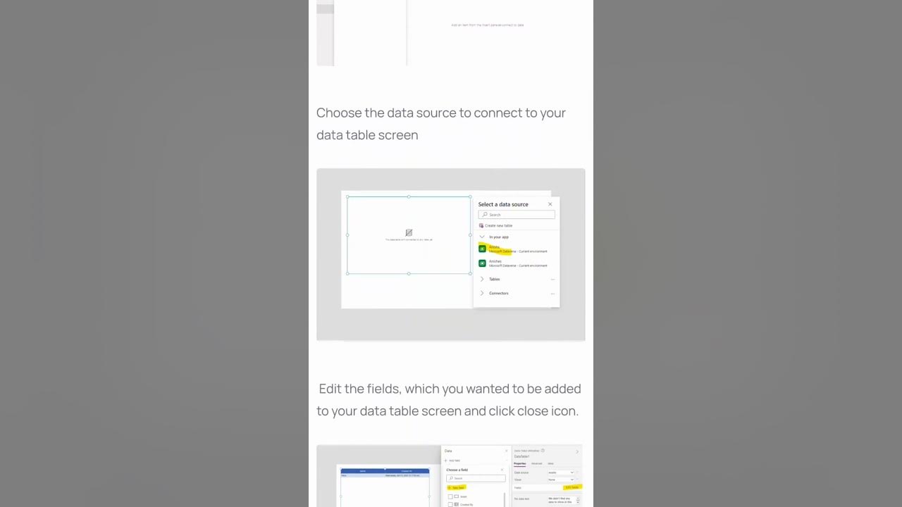 Power Apps Sortbycolumns And Search Using Data Table Youtube