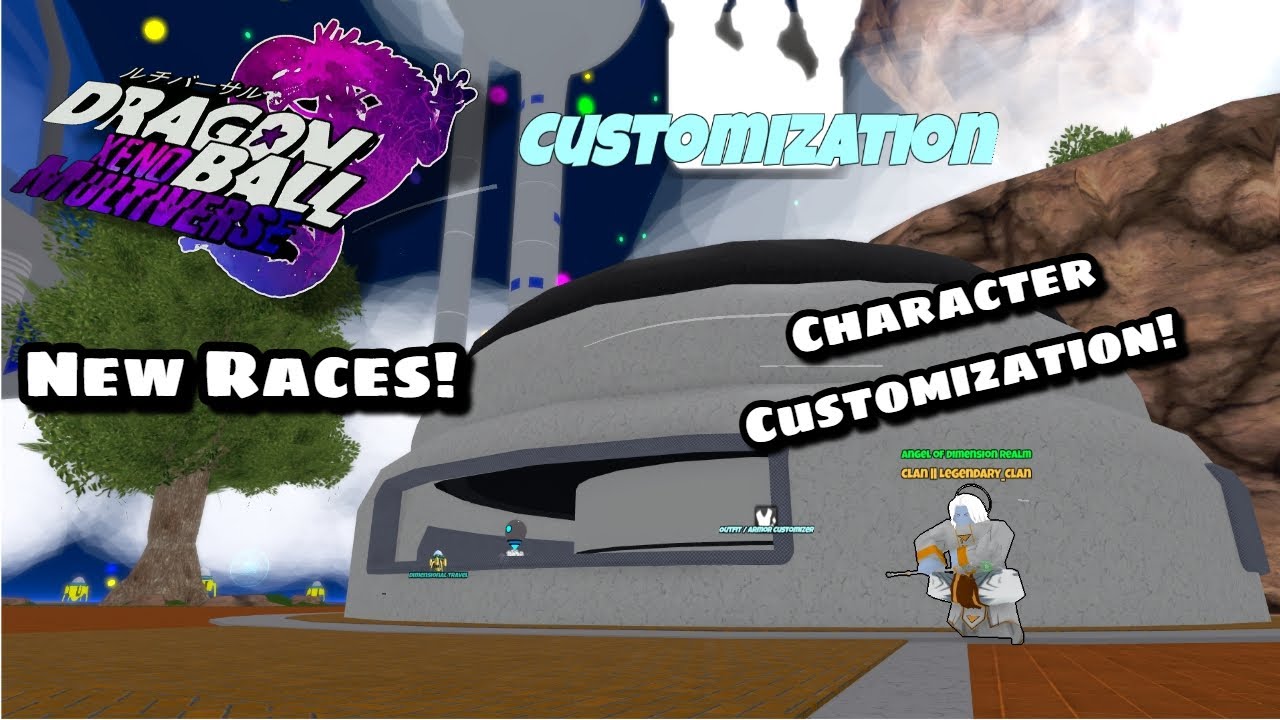 Roblox Dragon Ball: Xeno Multiverse Character Customization Showcase ...
