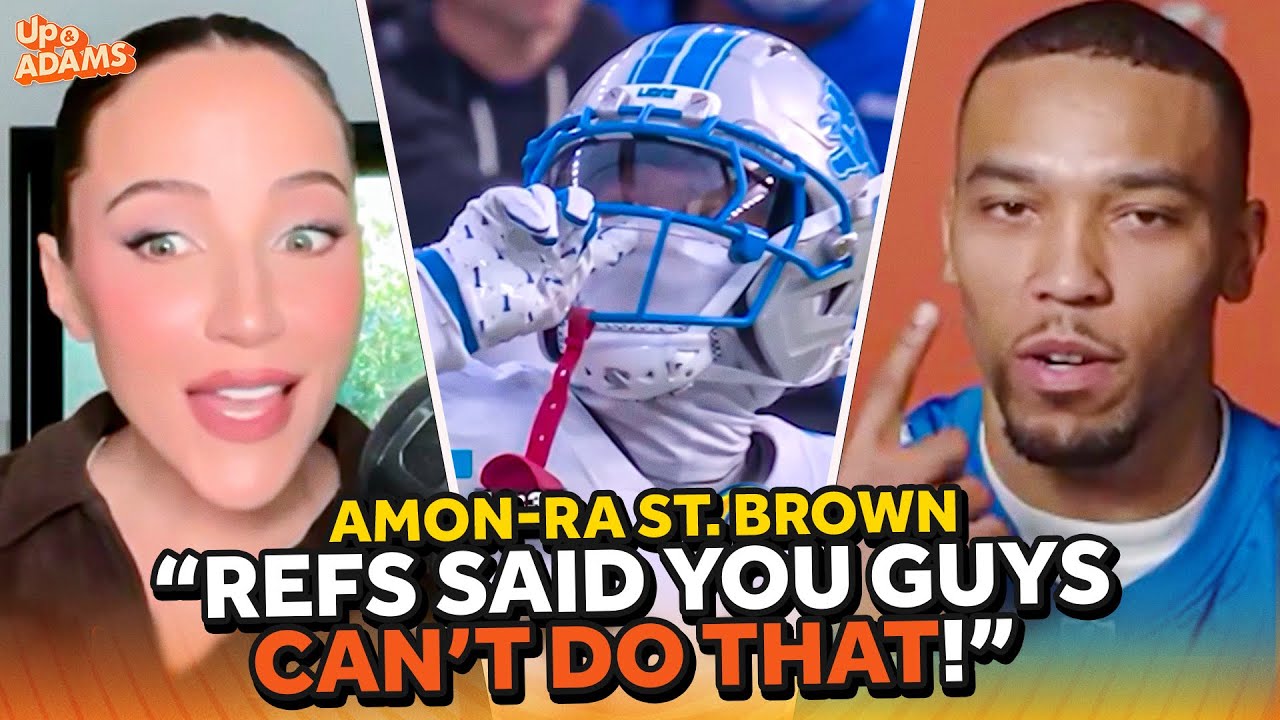 Lions Amon-Ra St. Brown on Booger Celebration, PASSING Calvin Johnson ...
