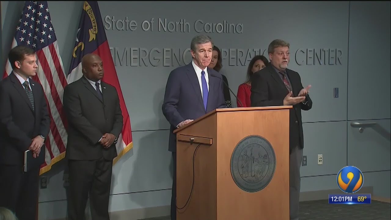 NC Gov. Roy Cooper to address public in Charlotte on COVID-19 - YouTube