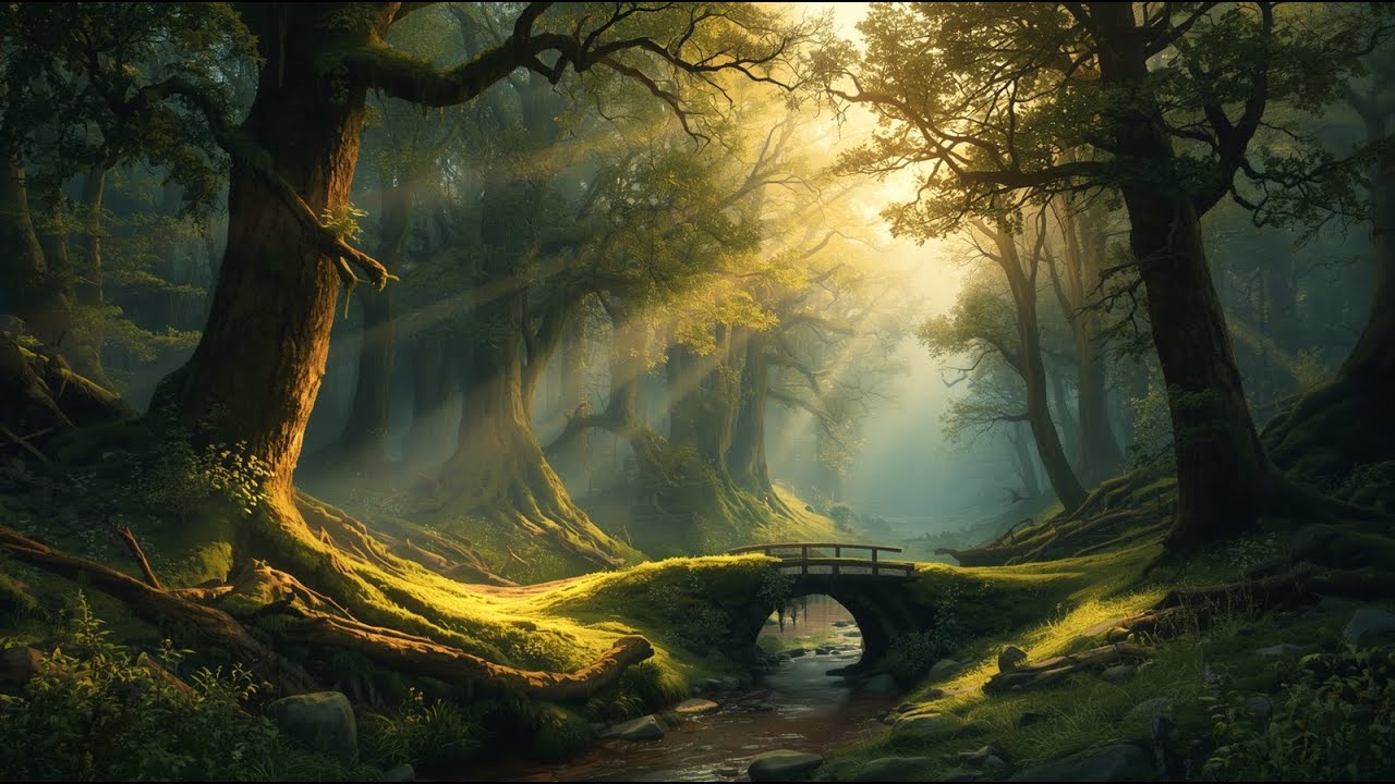 Relaxing RPG Elven Forest Ambience (2 Hours of Peaceful Medieval ...