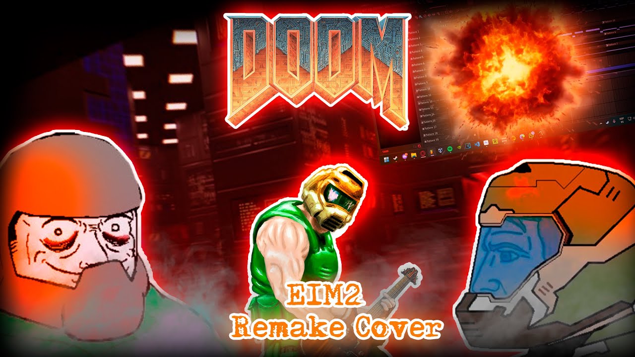 DOOM E1M2 The Imps Song - Remake Cover - YouTube