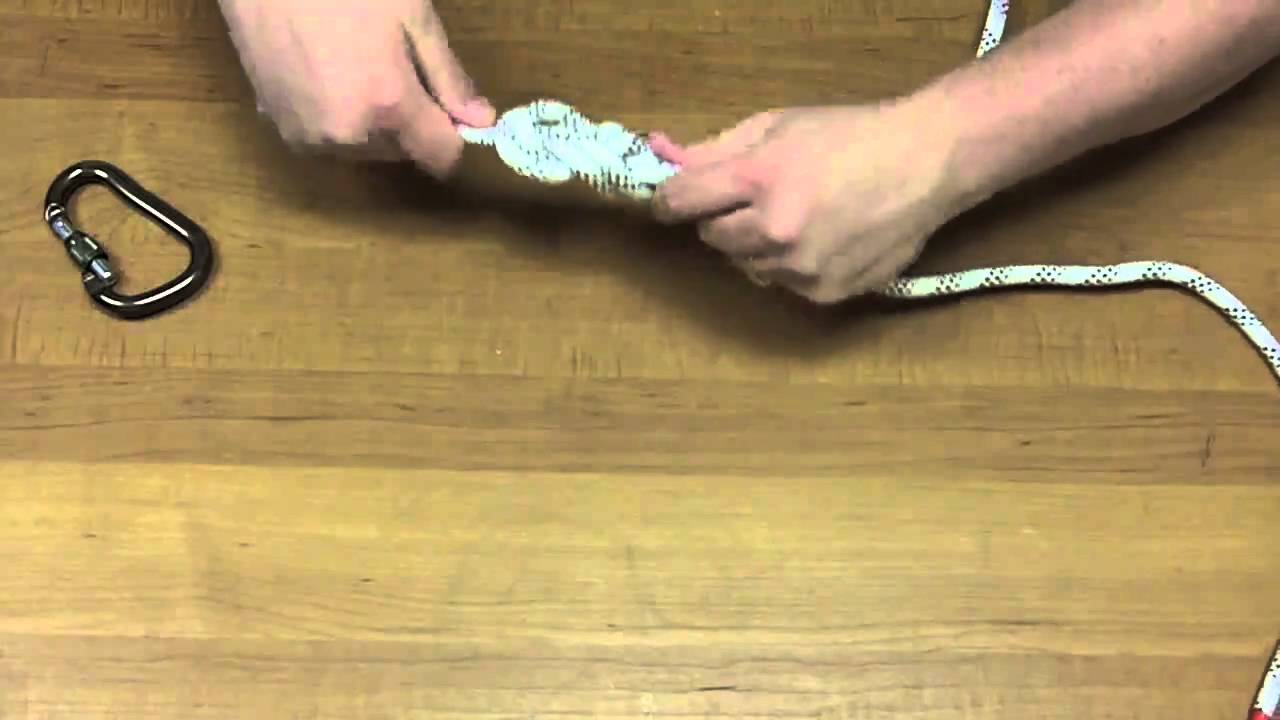 Figure 8 On A Bite Knot - YouTube