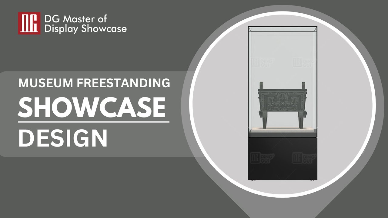 MUSEUM FREESTANDING SHOWCASE DESIGN - YouTube