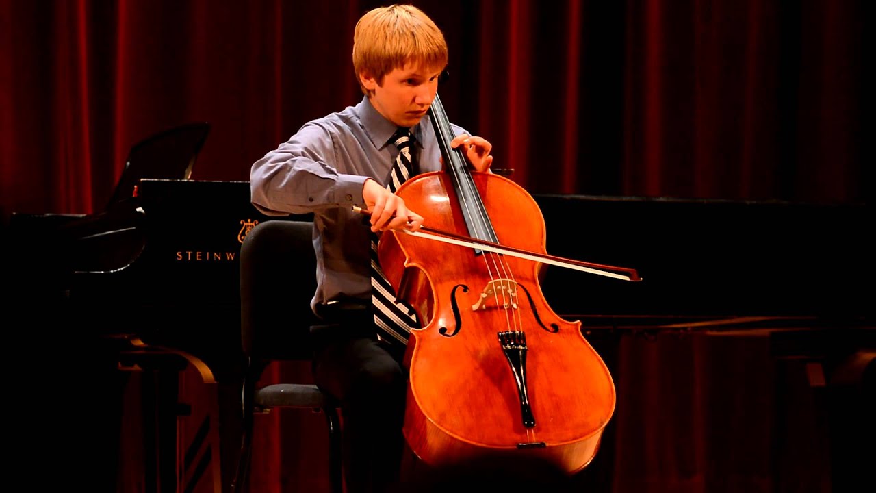 Collin At IWU Cello Camp 2013 - YouTube