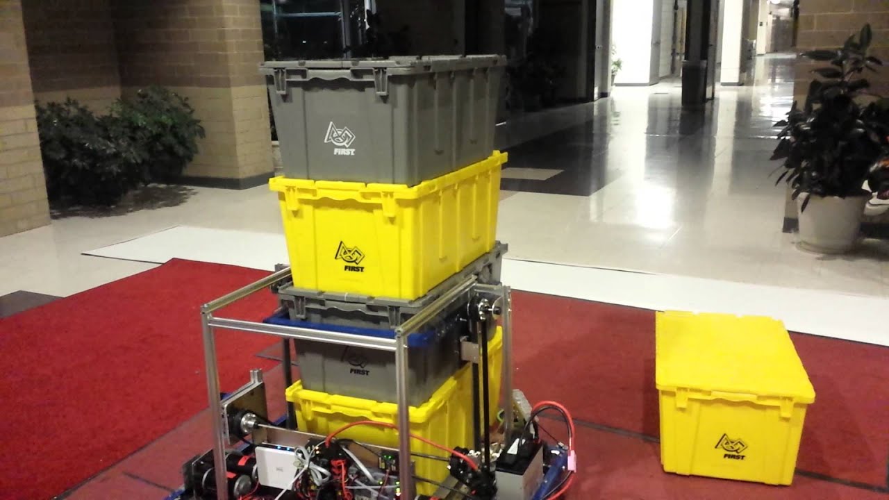Team 1710 Recycle Rush Robot 2015 - YouTube