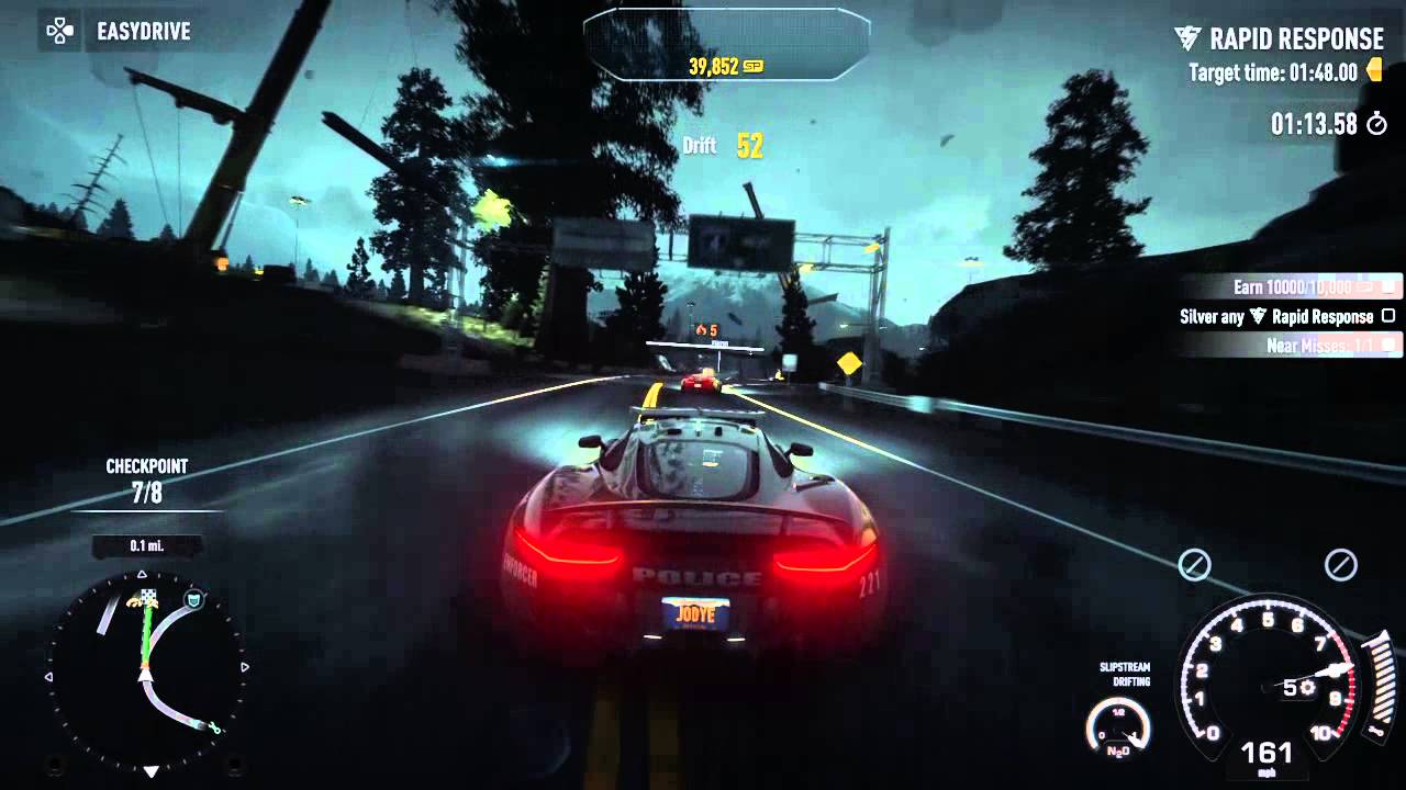 Need for Speed™ Rivals Cop PS4 Gameplay With RAIN! - YouTube
