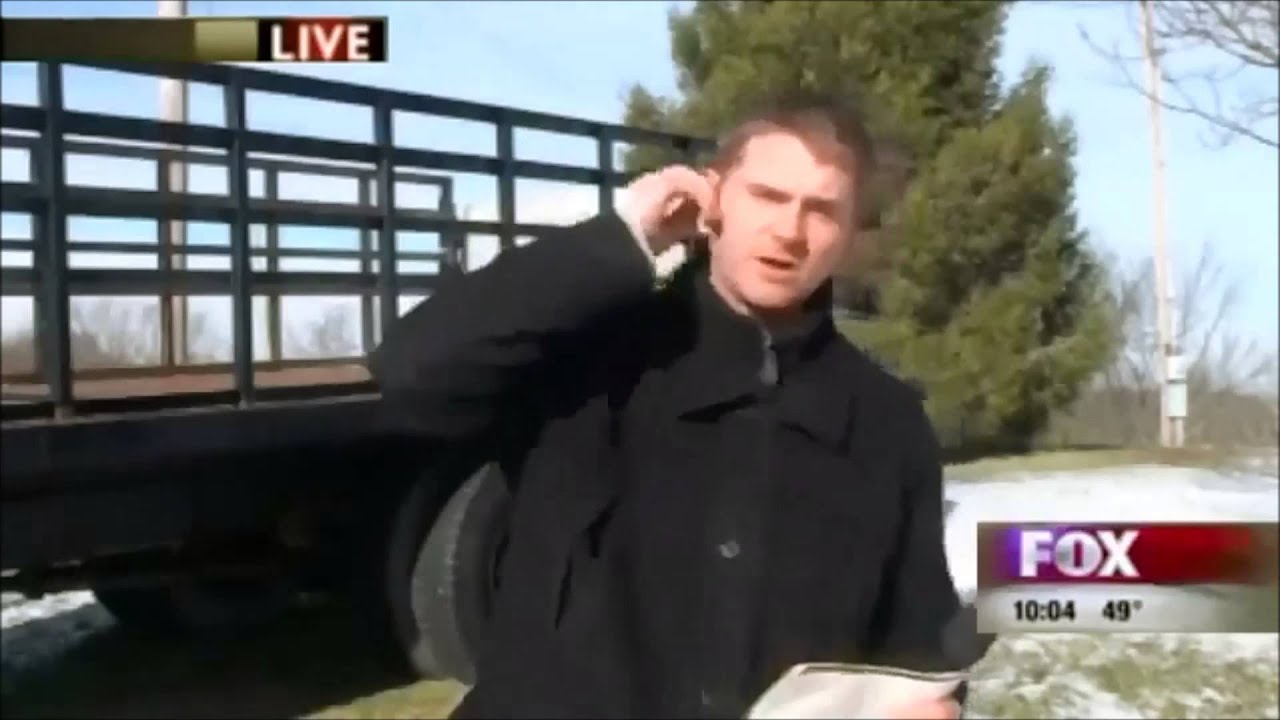 Inappropriate News Reporter - YouTube