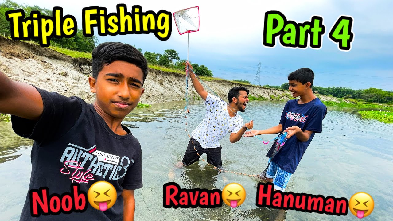 Triple Fishing Part 4 : Caught Unique Fish and Slender Rasbora😜🥰 | Noob ...