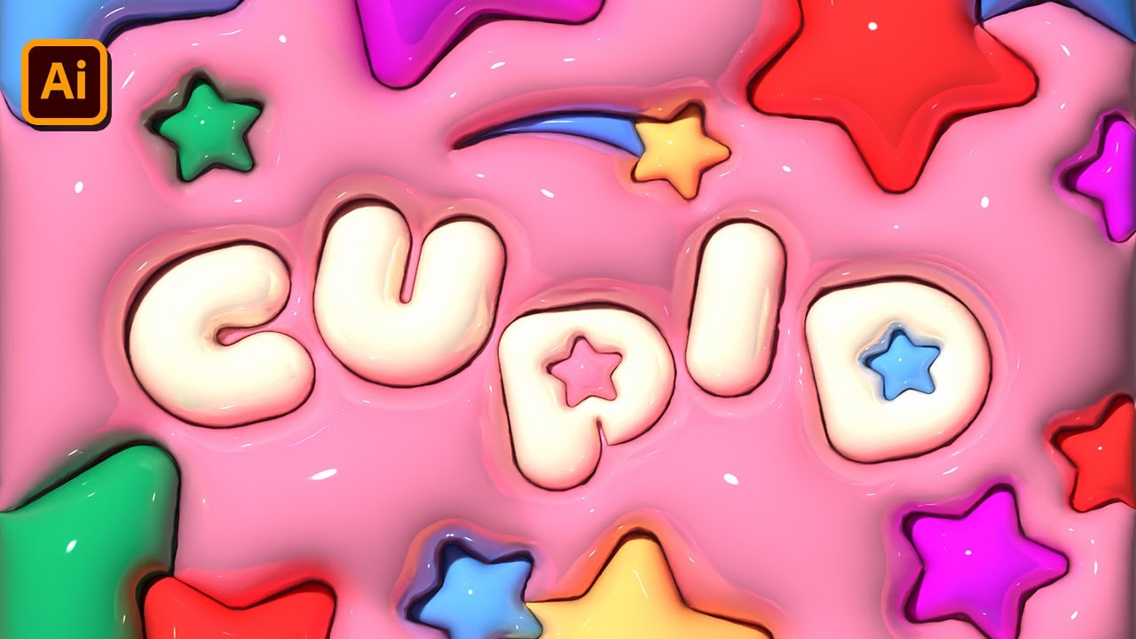 [일러스트레이터] 3d효과 주는 법! - YouTube