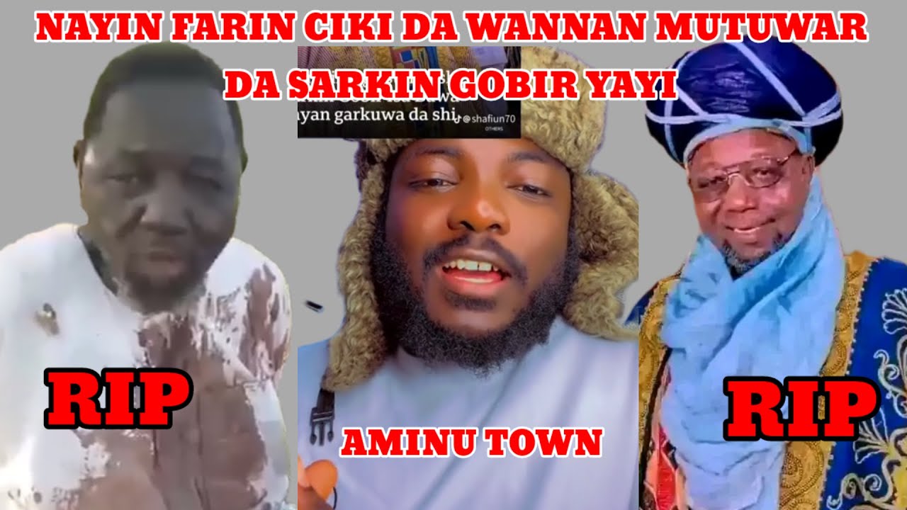 NI AMINU J TOWN NA YI FARINCIKI DA WANNAN MUWAR DA SARKI GOBIR YAYI ...