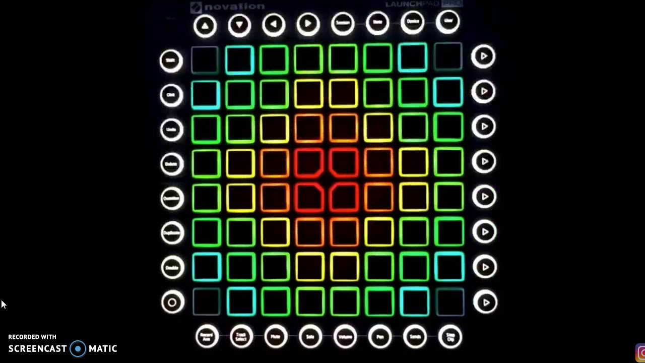 my first launchpad light show hope you like it - YouTube