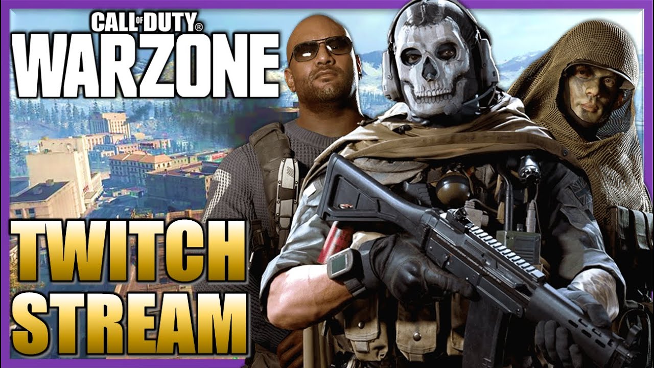 Twitch Live Stream | Call of Duty Warzone With Friends - YouTube