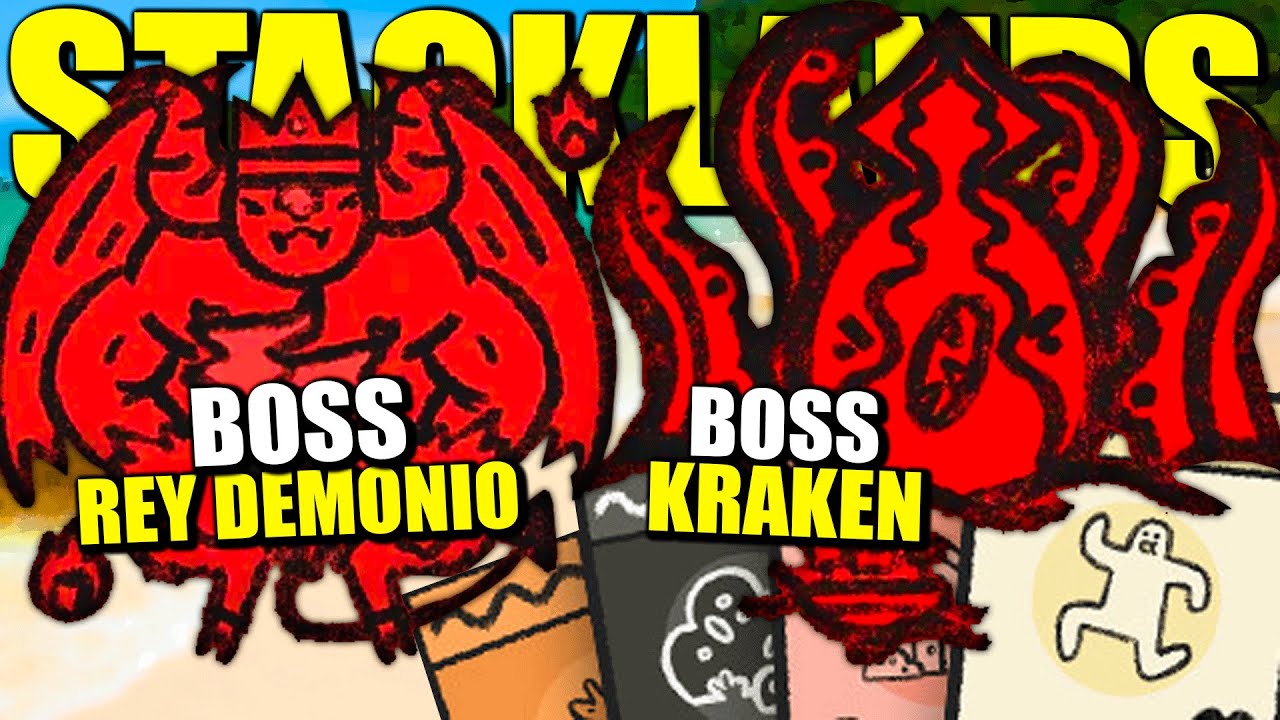 FINAL - ¡KRAKEN Y REY DEMONIO, BOSSES FINALES! | STACKLANDS - Gameplay ...