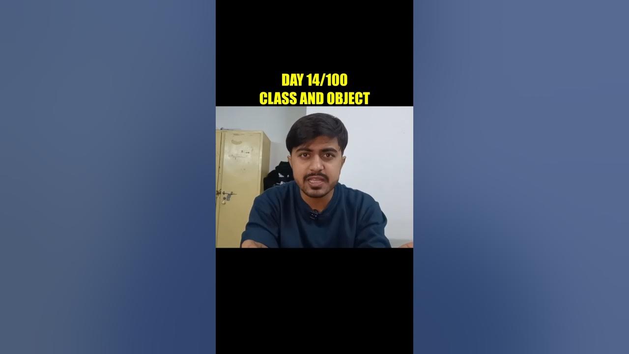 Class And Object in 20 Second - YouTube