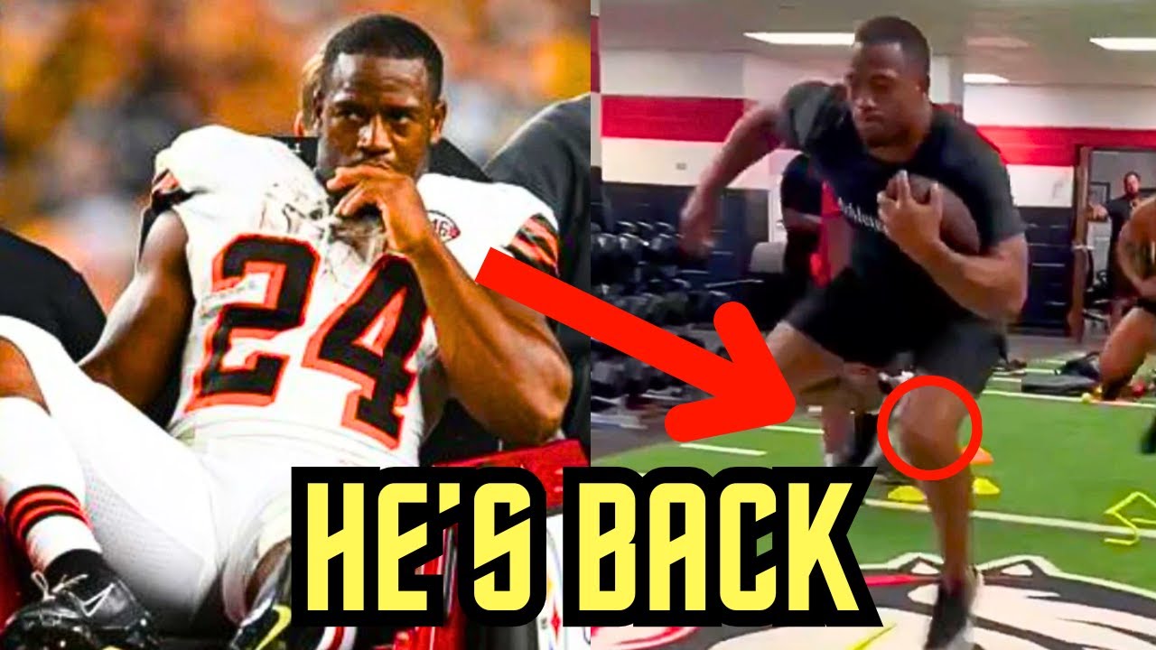Nick Chubb BACK Working Out Is The Knee HEALTHY?? - YouTube