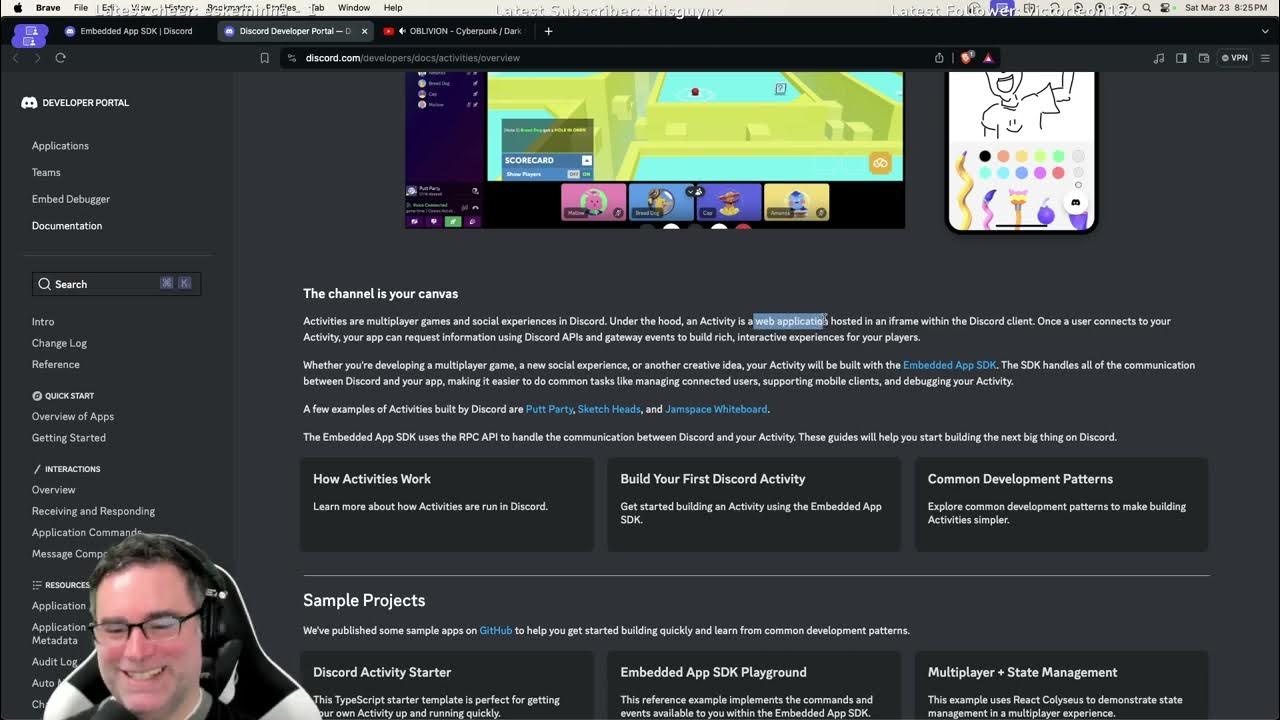 Coding And Gaming Checking Out The Discord Embedded App Sdk Stardew Valley Youtube