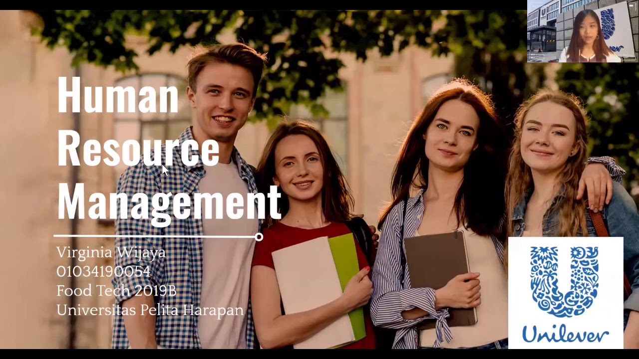 Human Resource Management Unilever - YouTube