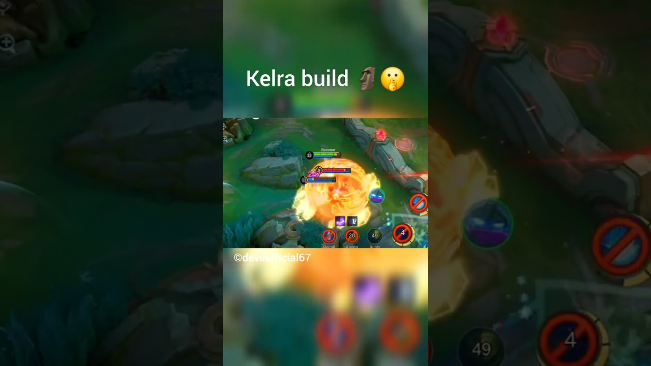 Using kelra build 🗿💀 #mobilelegends #mobilelegend # ...