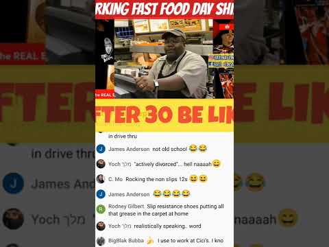 Working DAY SHIFT Fast Food at 30+ BE LIKE... - YouTube