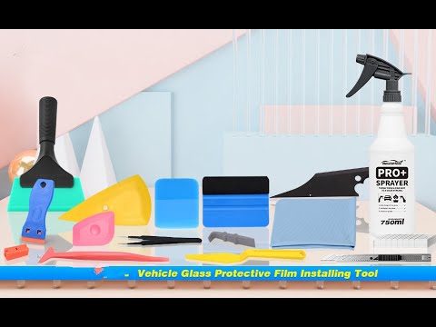 window tinting tool kit - YouTube