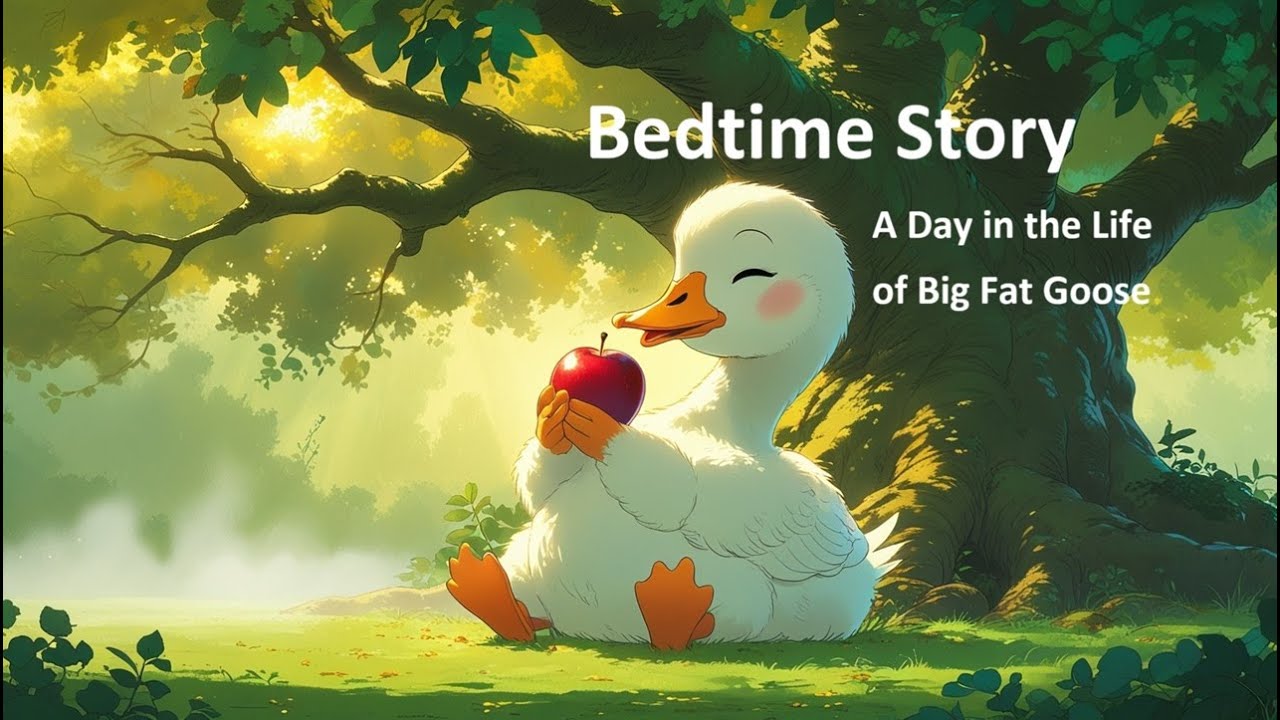 Bedtime story | A Day in the Life of Big Fat Goose | 睡前故事 | 大肥鵝的一天 ...