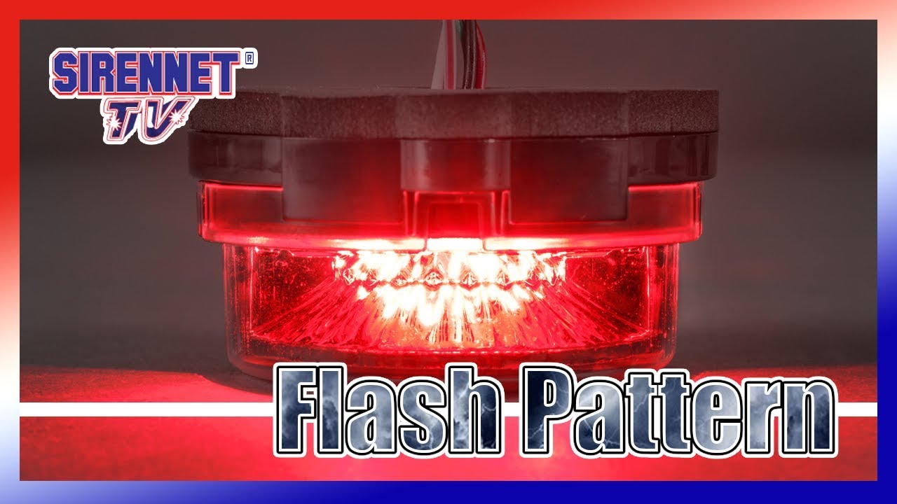 Flash Pattern: SoundOff Intersector Mirror Mount Light - YouTube