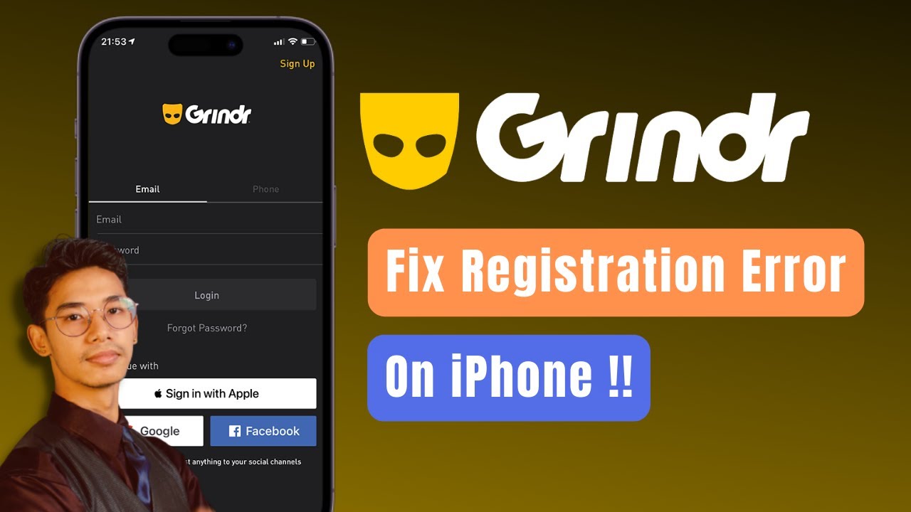 How to Fix Grindr Registration Error on iPhone ! - YouTube