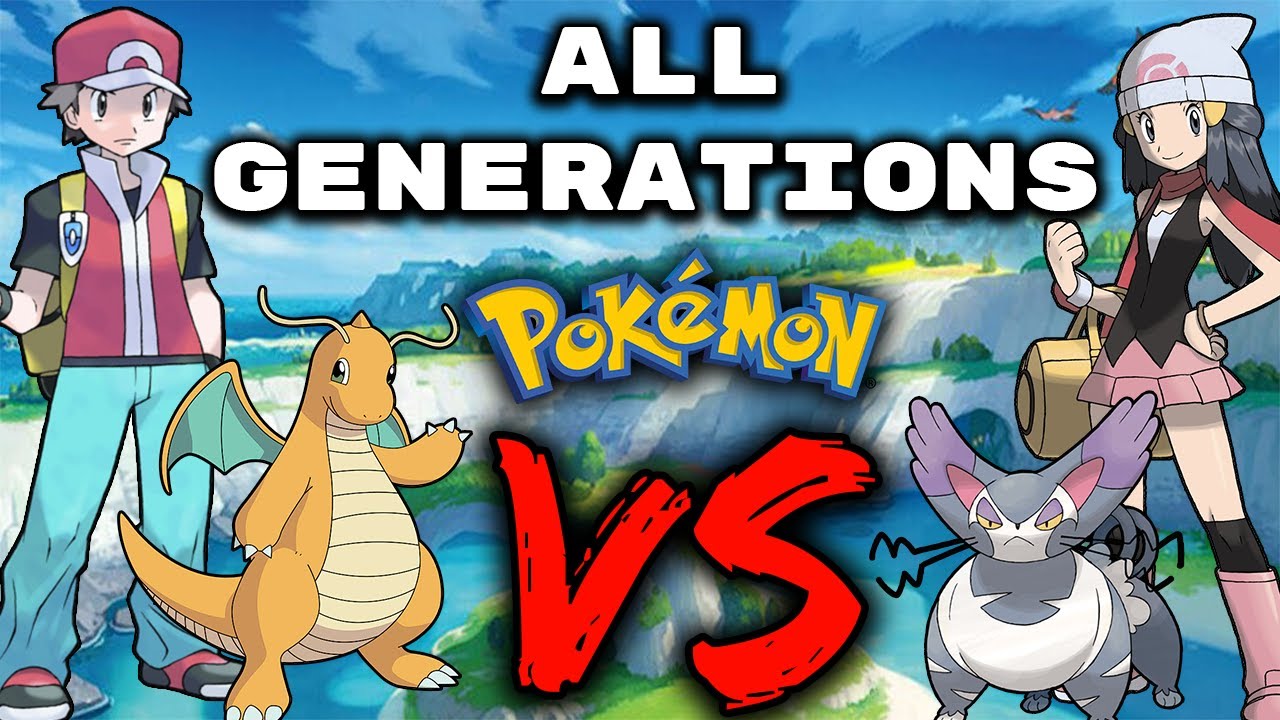 Catch ONE Pokemon From Each Generation...Then we Battle! - YouTube