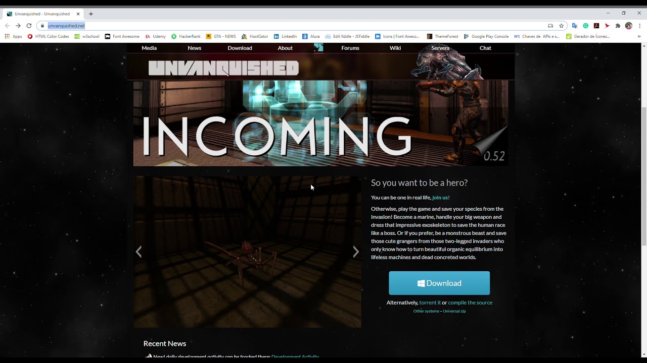 Aliens Vs Humanos - FPS Grátis - Unvanquished - YouTube