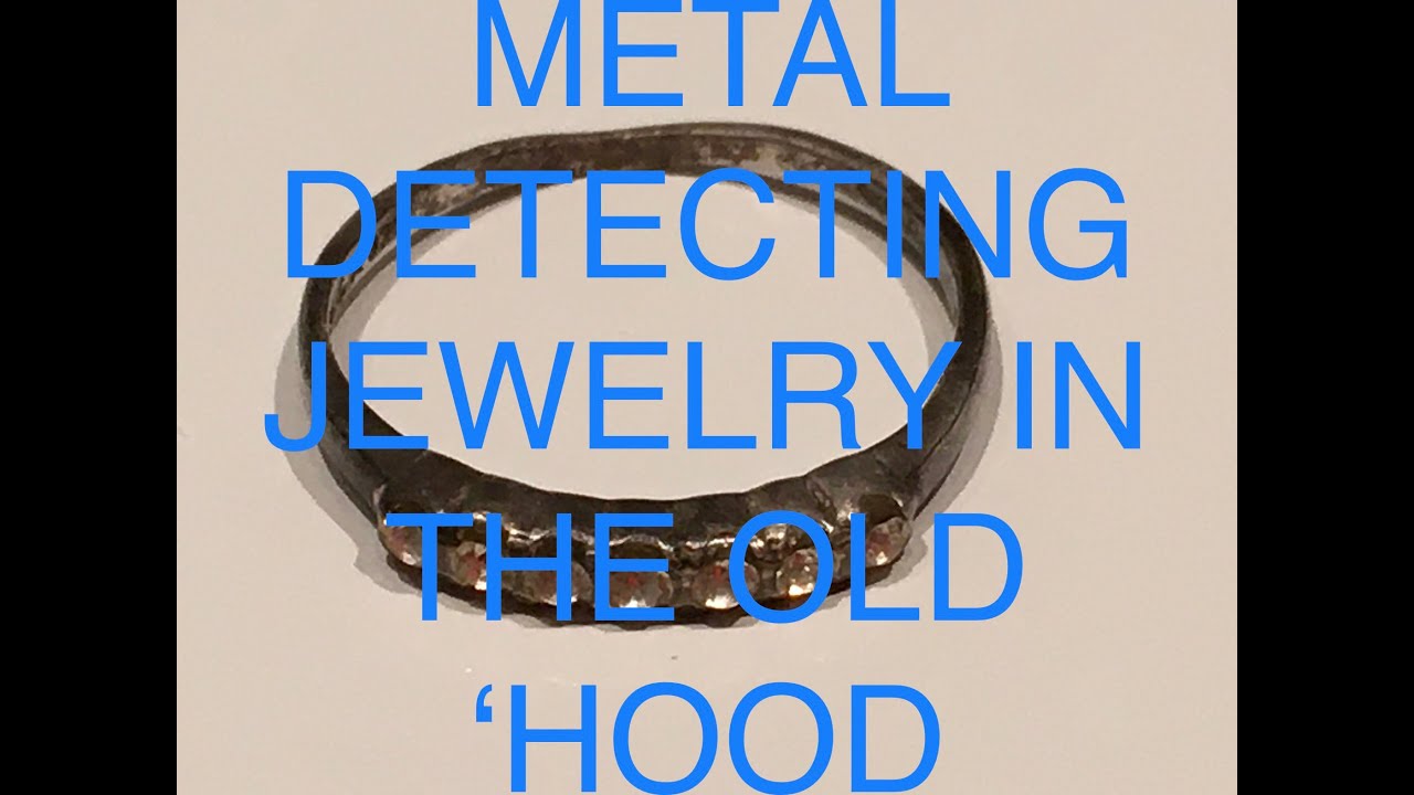 Metal Detecting Jewelry in the old hood (2 silver rings, a heart ring ...